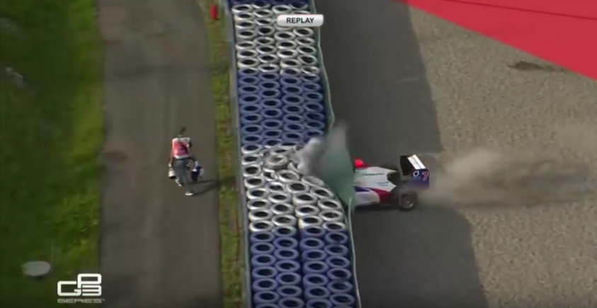 GP3 Red bull ring incredible accident